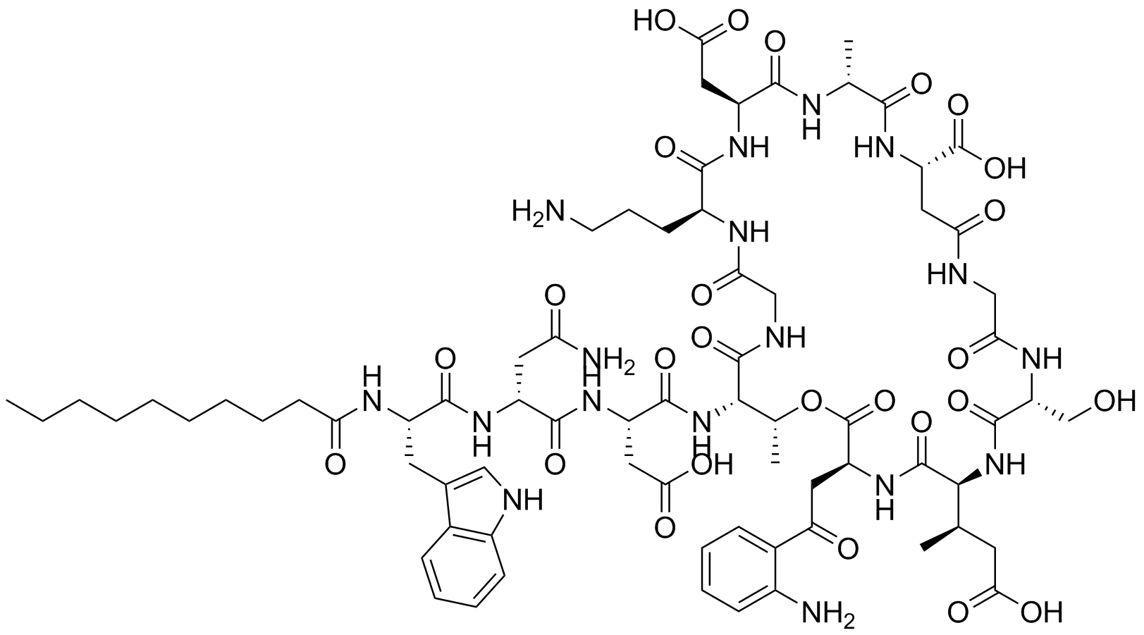 Buy Daptomycin Beta-Isomer | CAS 123180-72-3 | QCS Standards